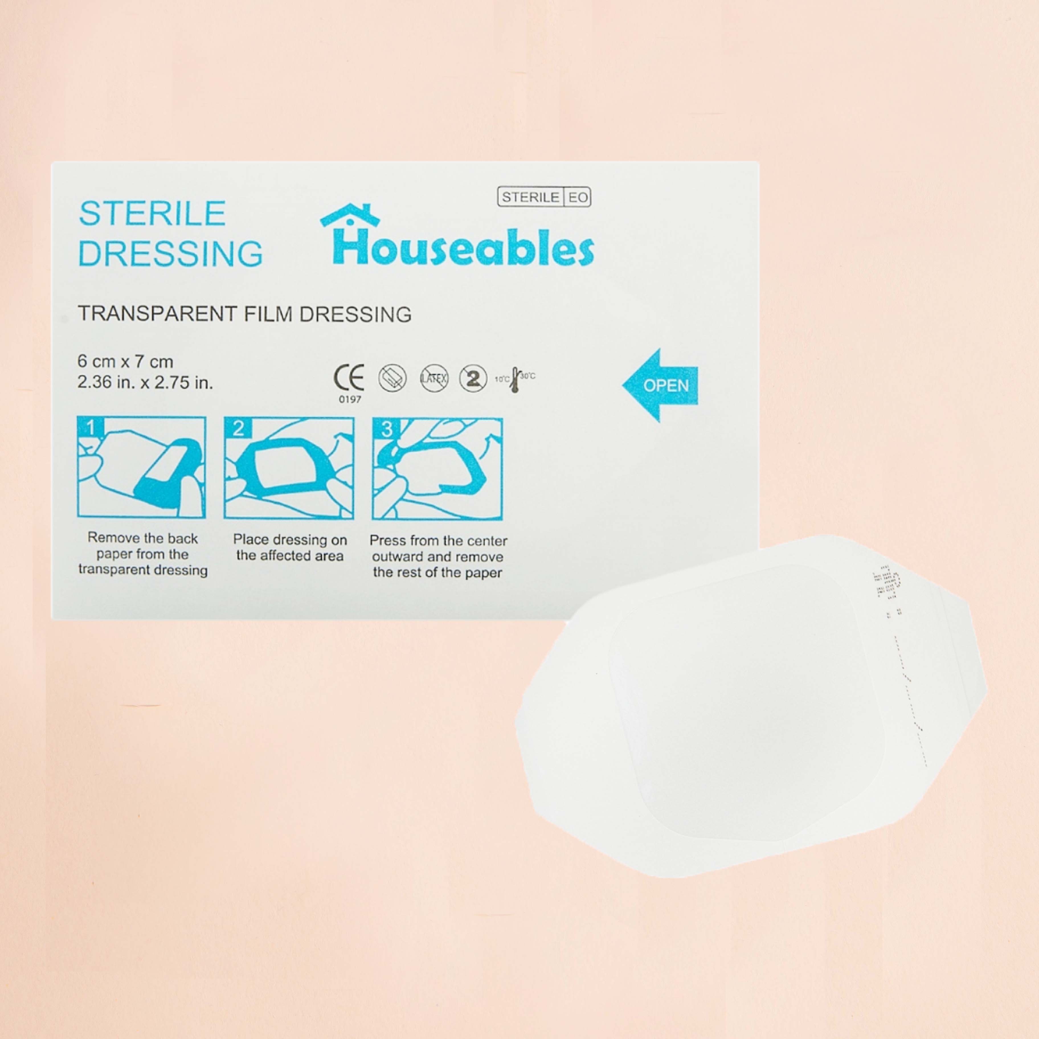 Transparent Film Dressing - 2 Inch – Houseables